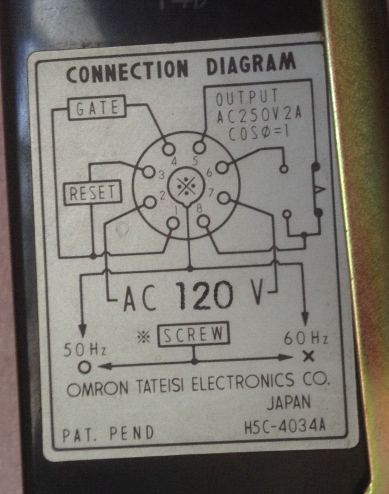 Omron HSC-4034A Timer | eBay