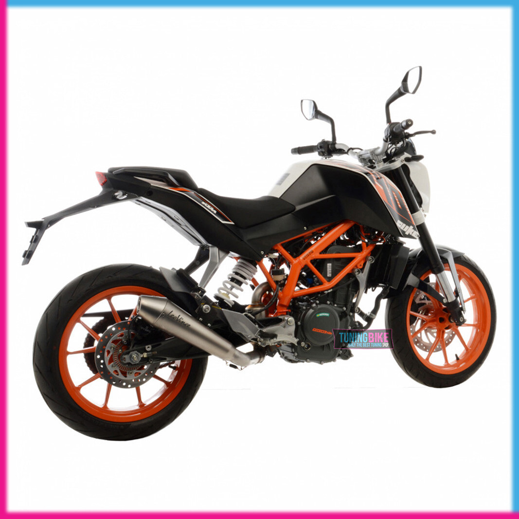 LEOVINCE EXHAUST TERMINAL-GP STYLE FOR KTM 390 DUKE 13-16 INOX | eBay