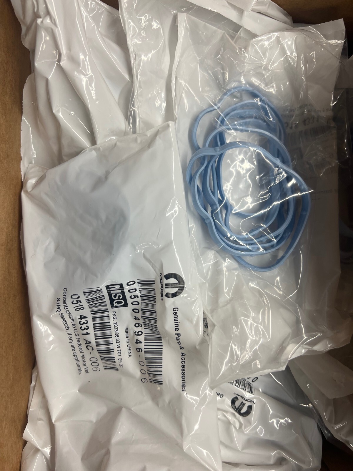 LOWER intake Manifold Gaskets JEEP DODGE RAM 3.6L MOPAR 5184331AC Set ...