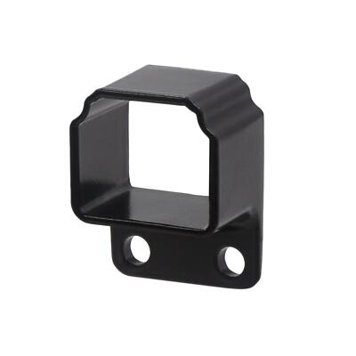 1" x 1 1/4" Stationary Square Dual Flange Wall Mount Bracket | eBay