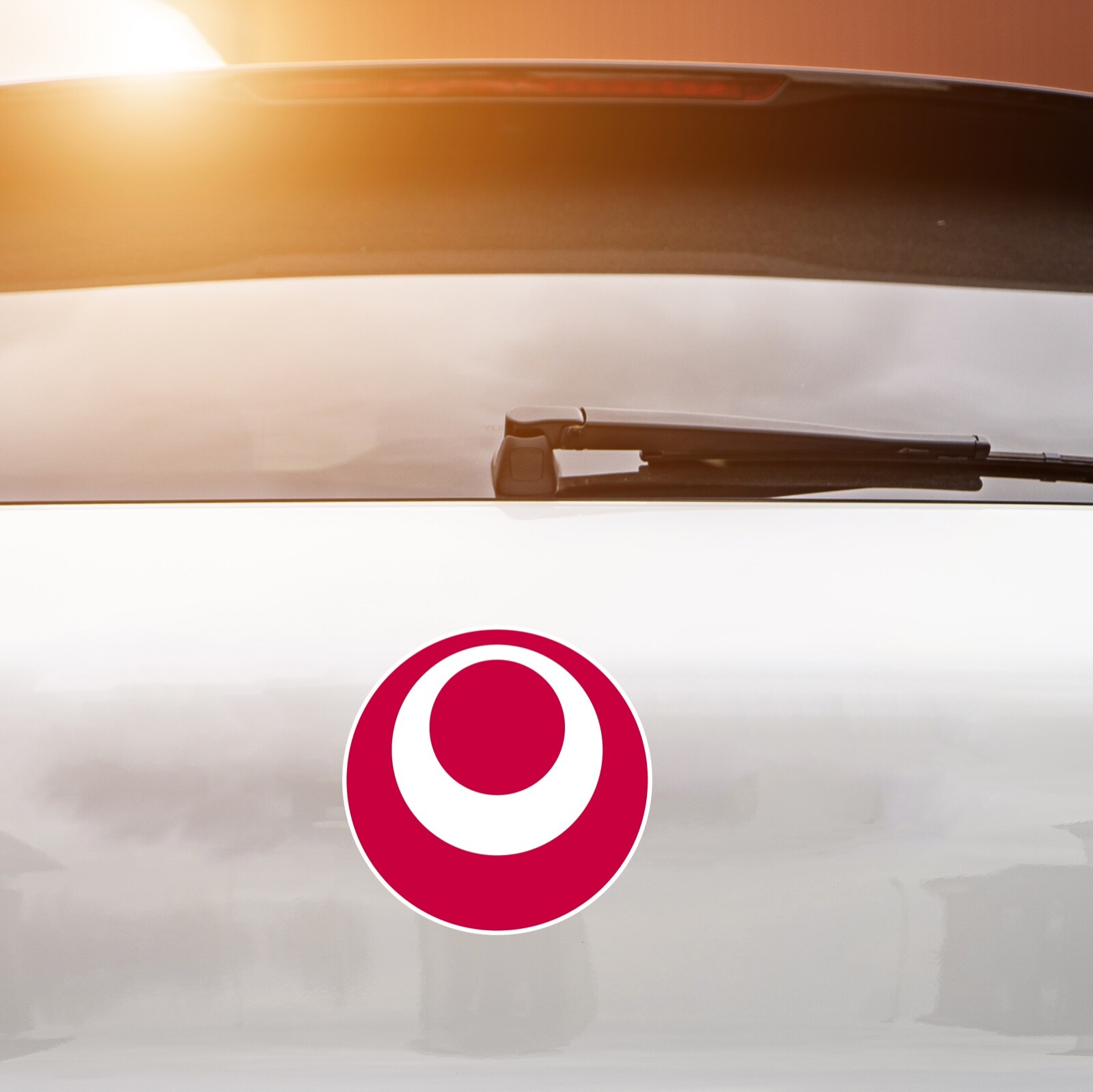 Okinawa Prefecture Flag Sticker Okinawan Vinyl Decal for Cell Phone ...