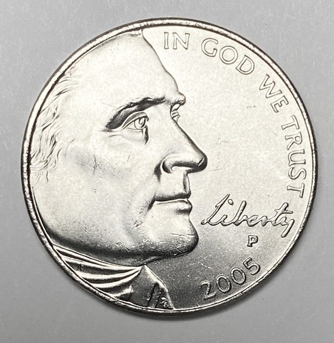 2005 P Jefferson Bison Buffalo Nickel 5 Cents Brilliant Uncirculated ...