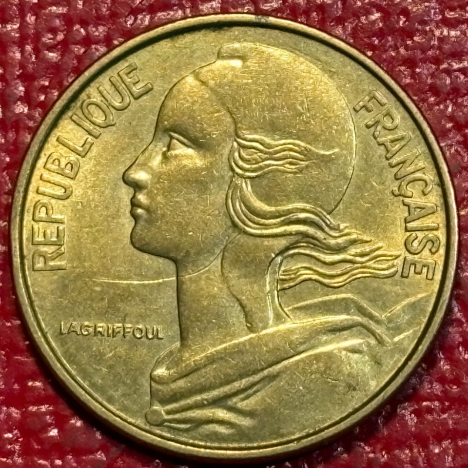 HIGH GRADE AU 1962 FRANCE 50 CENTIMES COIN-MAY313 | eBay
