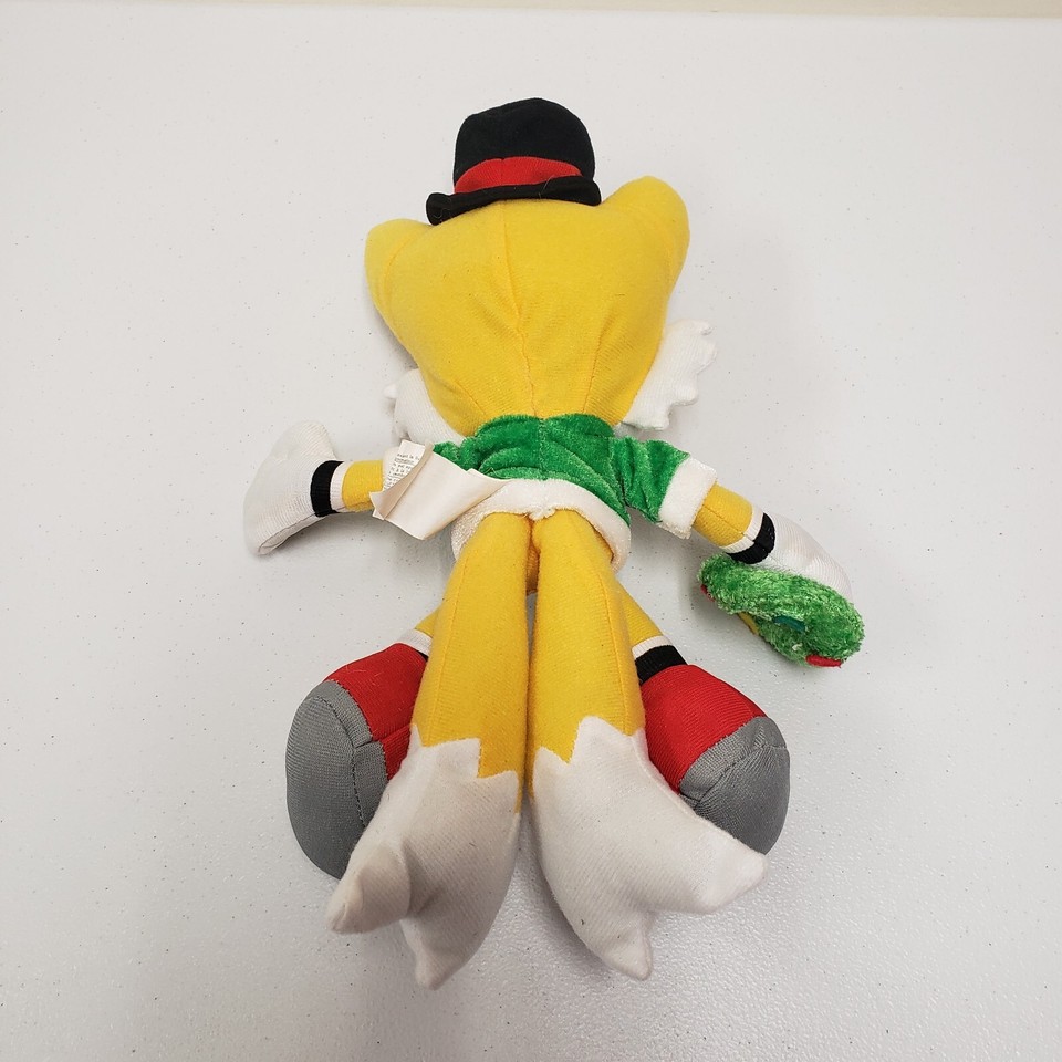 Toy Network 12" Sonic the Hedgehog Tails Christmas Wreath Black Hat ...