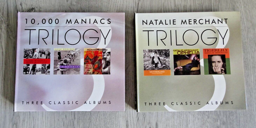 Natalie Merchant CD Set X 2 10000 Maniacs Trilogy Three Classic albums ...
