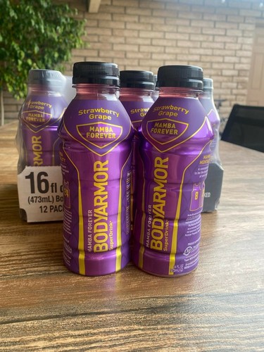 2021 Kobe Bryant Body Armor MAMBA FOREVER Sports Drink HOF Limited ...