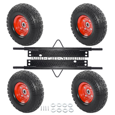 All-Terrain Solid Never Flat Tires Wheel Kit for Honda Generator ...