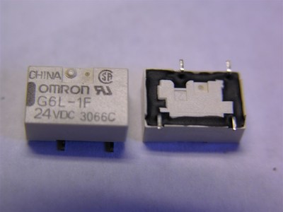 2 Omron G6L-1F DC24 24V Extremely Thin SMT SPST Flat Relays | eBay
