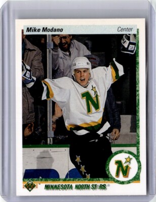 1990-91 Upper Deck Hockey Card Mike Modano Rookie A Minnesota North ...