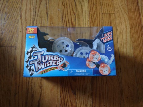 Mindscope Turbo Twister RC Remote Control Stunt Car Lights BLUE New NIB ...