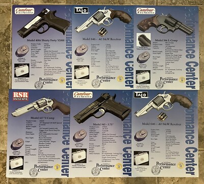 Vintage Smith And Wesson Handgun Catalog Ads And Specs | eBay