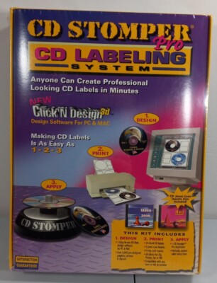 CD, DVD & Disk Labels - Cd Stomper Pro Cd Labeling System