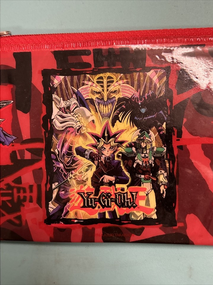 Vintage 1996 Yu Gi Oh Study Kit Pencil Case Back To School- original ...