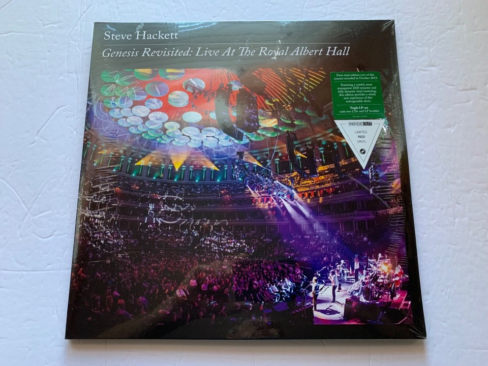 Steve Hackett - Live At The Royal Albert Hall(Red Vinyl 3LP+CD ...