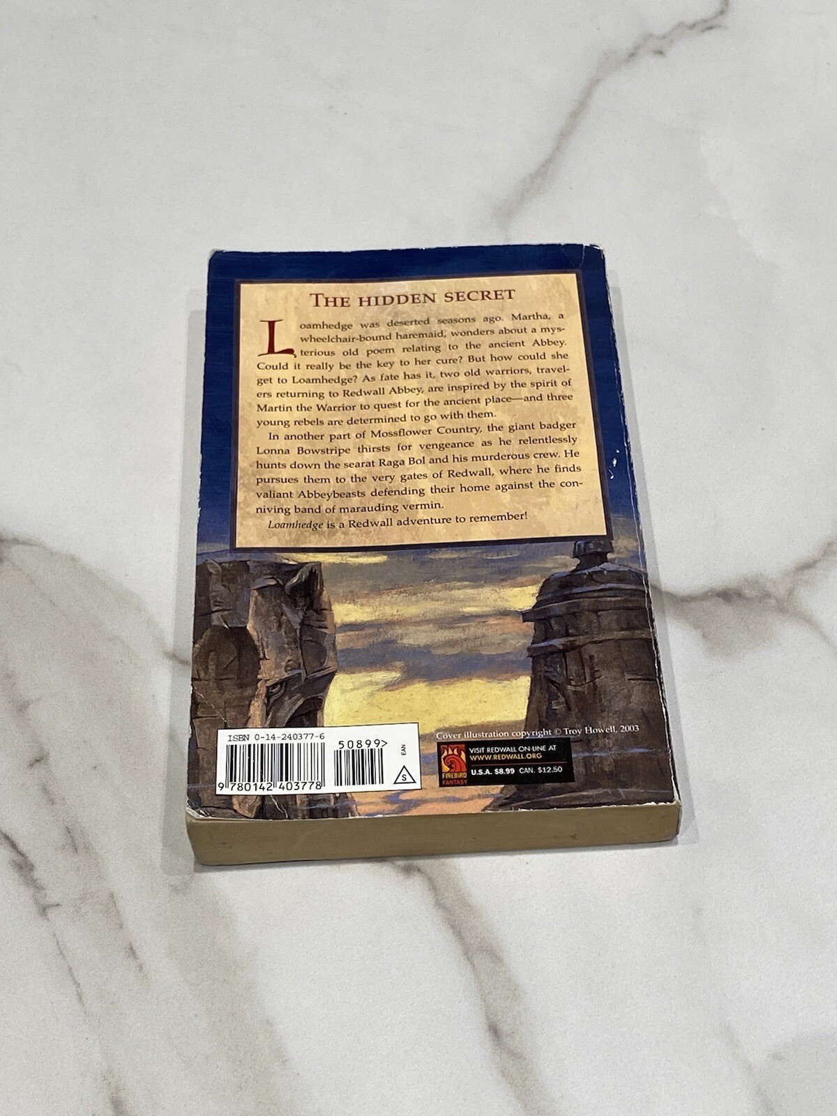 Loamhedge (Redwall) by Brian Jacques Novel 9780399237256| eBay