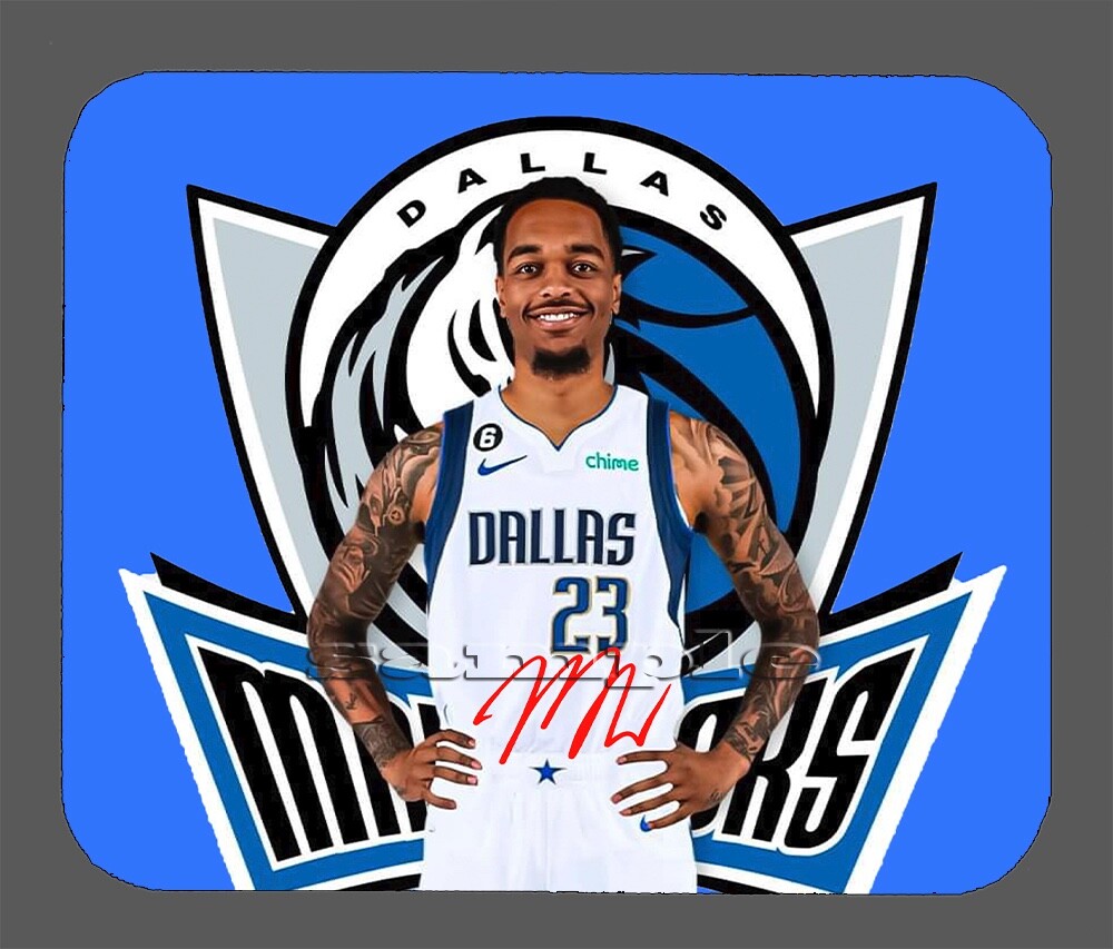 PJ Washington Jr. Dallas Mavericks Facsimile Autographed Mouse Pad Item ...