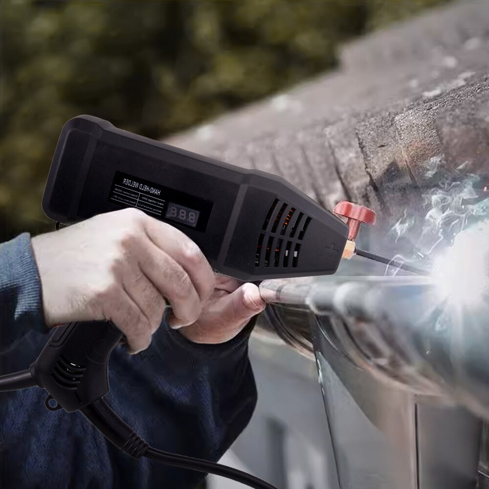 Portable 4600W Electric Welding Gun Machine Handheld Welder 220V ...