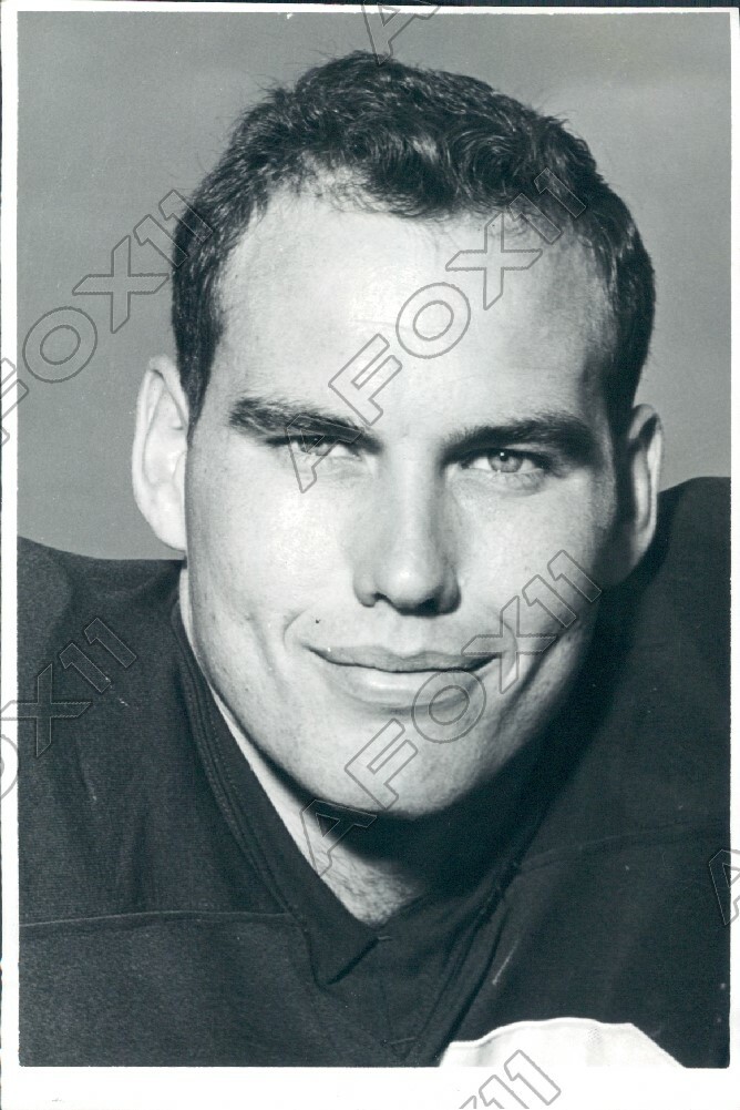 1968 TCU Horned Frogs Football Player Linebacker Charles Bales Press ...