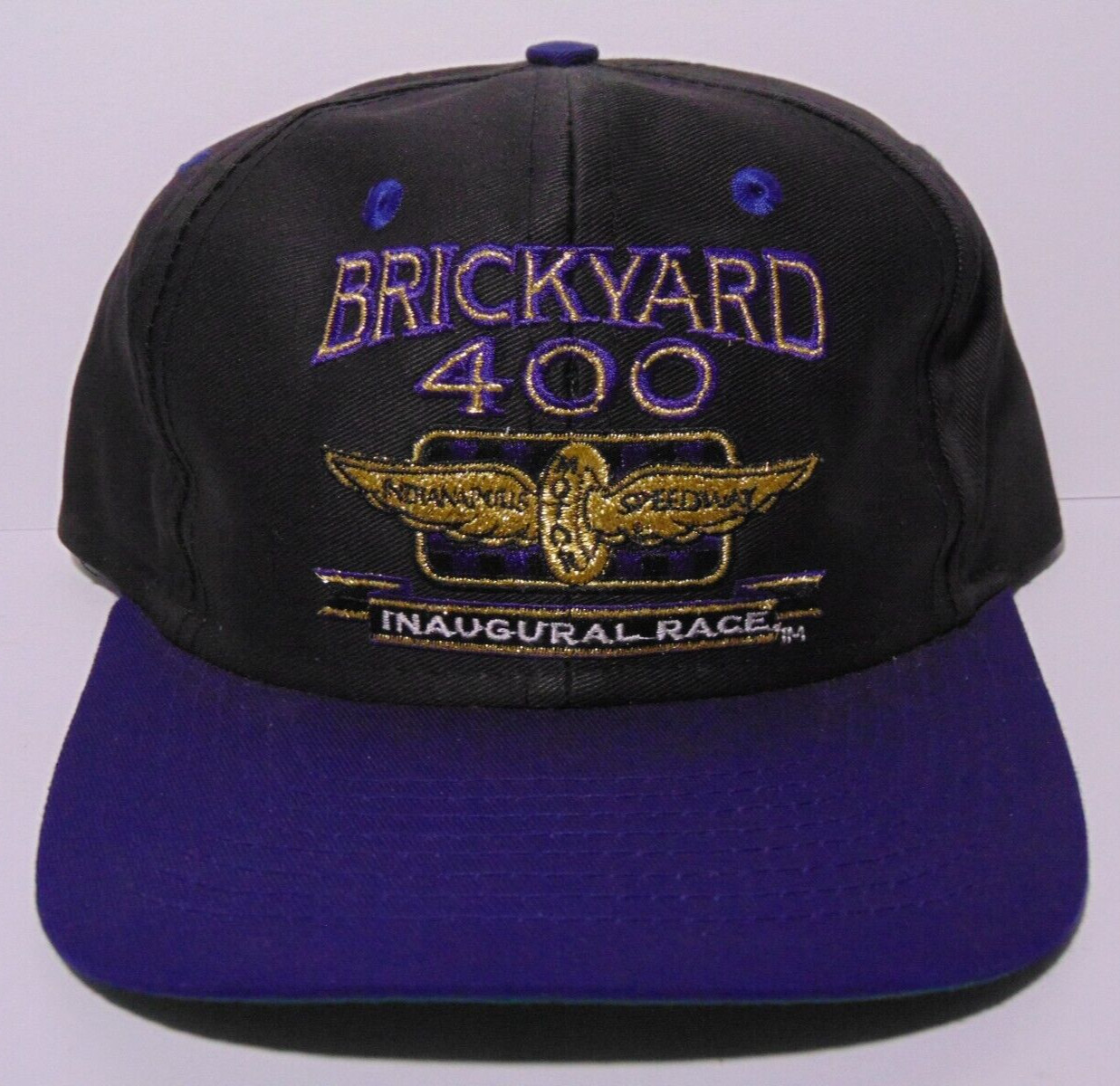 1990s 1994 Vintage NASCAR Brickyard 400 Logo 7 Snapba… - Gem