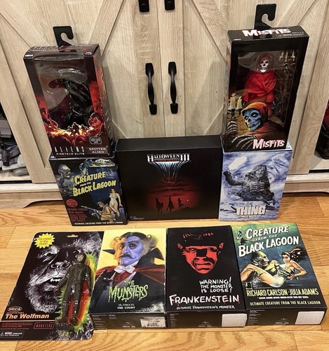 NECA HORROR ACTION FIGURE LOT of 9. New In box | eBay