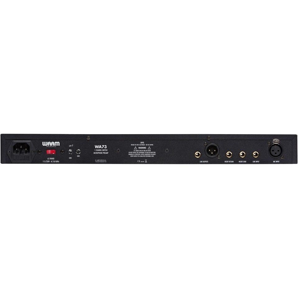 Warm Audio WA73 Single Channel Neve 1073-Style Microphone Preamp Mic ...