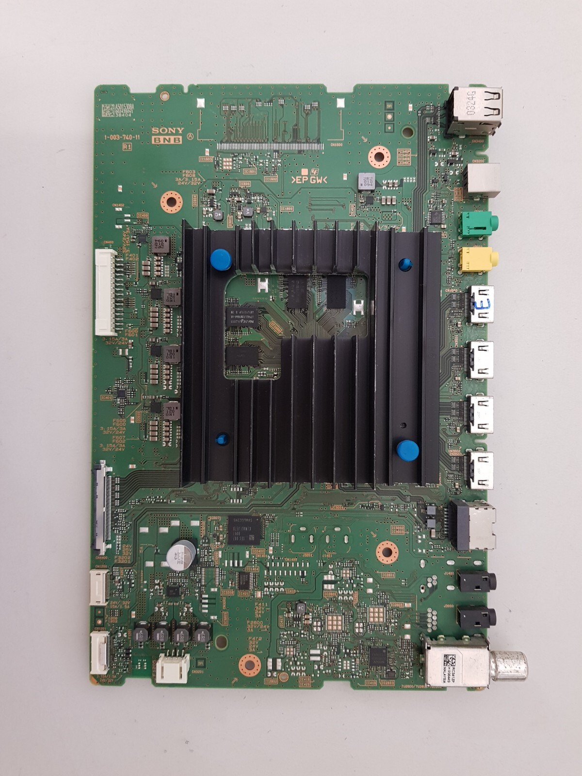 GENUINE SONY KD- 75X8000H MAIN BOARD BNB 1-003-740-11 A5015308A 38404 ...