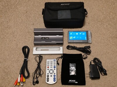30GB ARCHOS 604 WIFI VIDEO MP3 PLAYER WITH DOCKING STATION AND LOTS OF ...