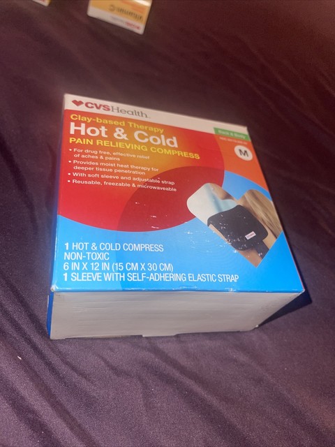 CVS Health Clay-based Therapy Hot & Cild Pain Relieving Compress Medium ...