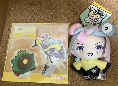 Pokemon Center Trainers Plush Mascot and Acrylic Stand Iono Bellibolt ...