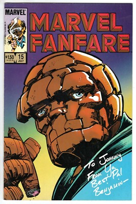 Marvel Fanfare #15 Featuring The Thing, Near Mint Minus Condition | eBay