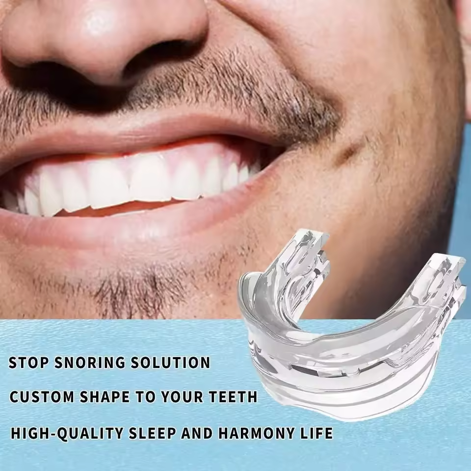 2-Pack Anti Snore Mouthpiece Sleep Aids Mouth Guards Stop Snoring ...