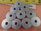 10 Large ALUMINUM M SIZE BOBBINS WALKING FOOT SINGER CONSEW JUKI ...