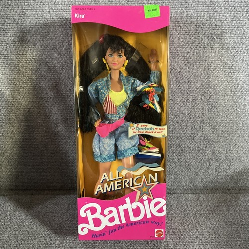 All American Barbie Kira Fashion Doll Reebok Vtg 1990 Mattel No. 9427 ...