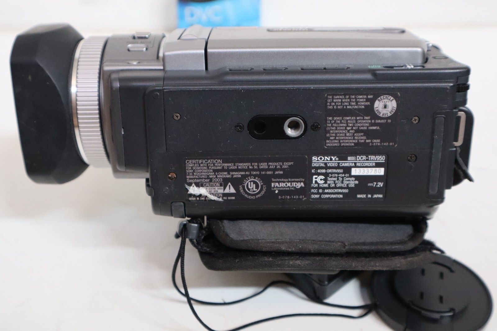 Sony Handycam DCR-TRV950 Mini DV Camcorder for sale online | eBay