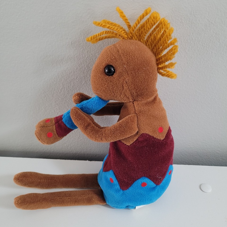 Vintage Kokopelli Plush Shelf Sitter Doll Flute Player Plush Creations ...