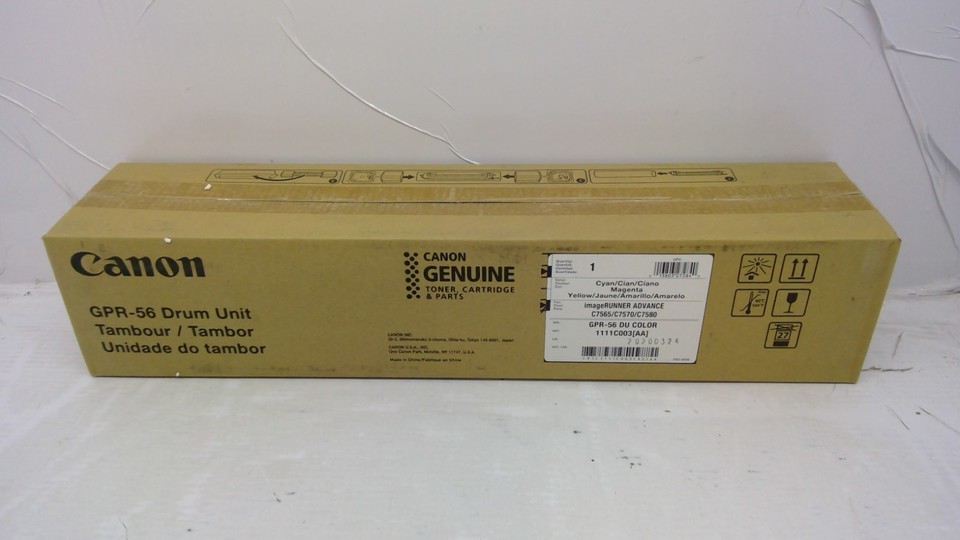 Genuine Canon GPR 56 Color Drum Unit Cyan/Magenta/Yellow 1111C003AA | eBay