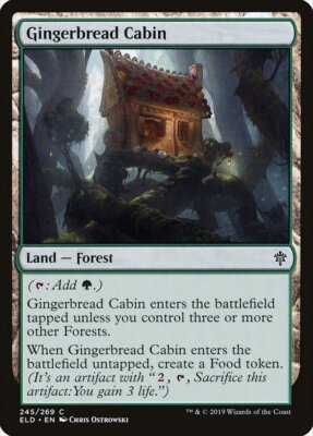 Magic the Gathering (mtg): ELD: Gingerbread Cabin (x 4) | eBay