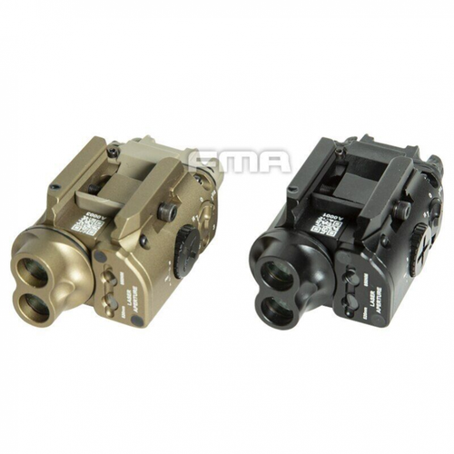 FMA Tactical XVL2 IRC Lighting LED Torch Red Laser Outdoor Product BK ...