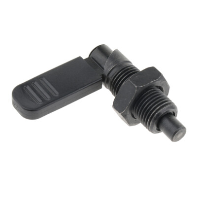 M12 M16 Indexing Pin Knob Plunger Handle Spring Locating Pin Black ...