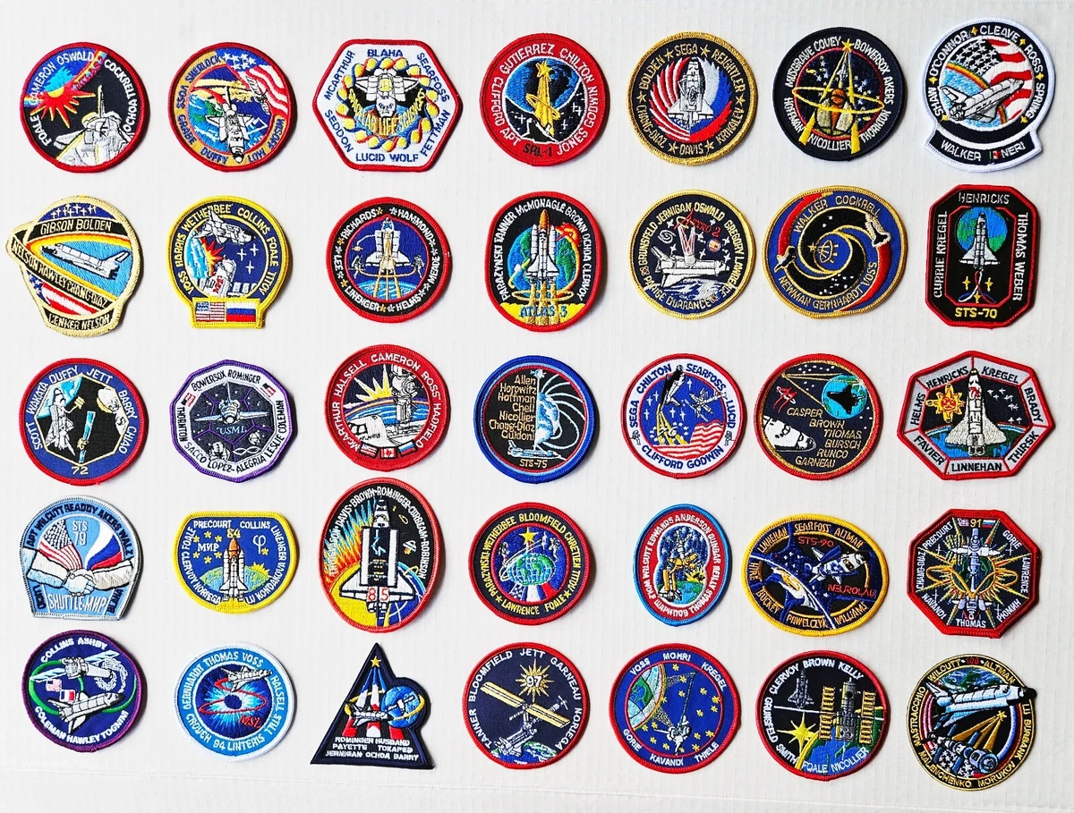 From Nasa Astronaut Patches