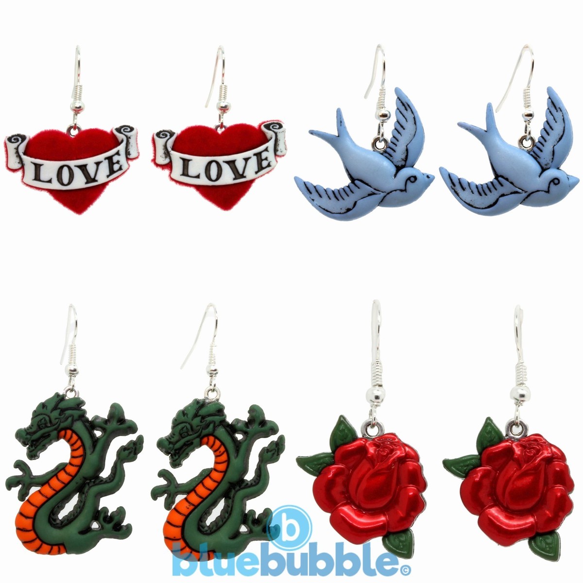 Kitsch Flower Tattoos