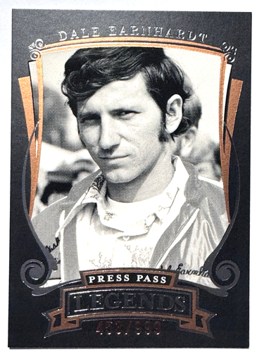 2006 Press Pass Legends - Dale Earnhardt #Z24 Bronze /999 for sale ...