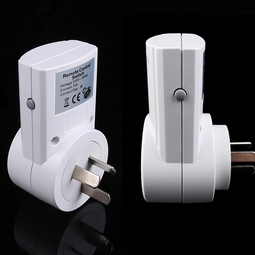 5 Mains Outlet Power Point Socket + 2 Smart Wireless Remote Controller ...