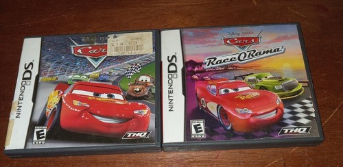 Disney Cars Lot Of 2 Race-O-Rama (Nintendo DS, 2009) COMPLETE! w/Manual ...