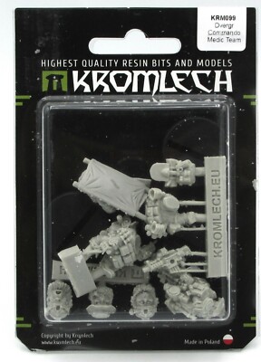 Kromlech KRM099 Dvergr Commando Medic Team (Miniatures) Space Dwarf ...