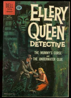 ELLERY QUEEN DETECTIVE-FOUR COLOR #1165 1961-MUMMY ISSU VF | eBay