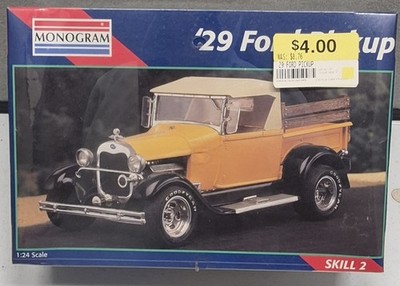 Monogram 1929 Ford Pickup Truck Factory Sealed Model Car Kit | eBay