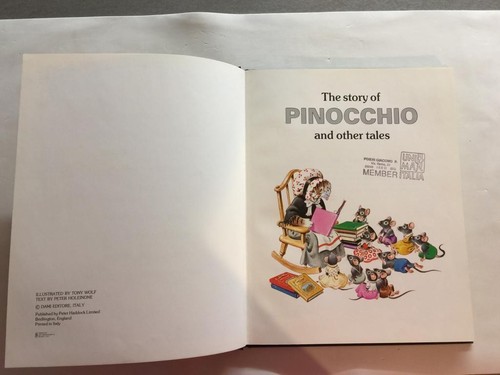 The Story Of Pinocchio And Other Tales Golden Fairy Tale Collection ...