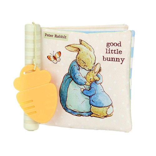 Beatrix Potter Peter Rabbit Soft Teether Book, 1 Count (Pack of 1 ...