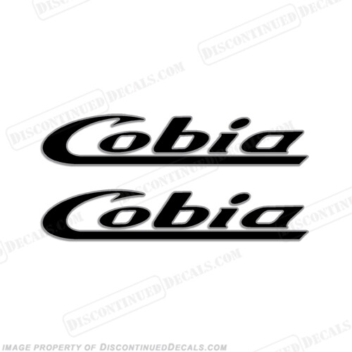 Fits Cobia Boats Logo Decal (Style 2) - 2 Color 18" Long | eBay